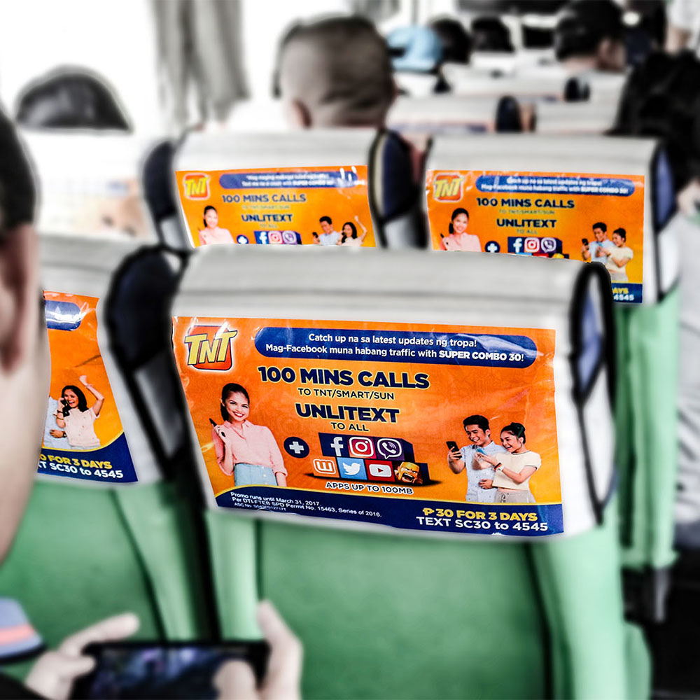 Basahero (Bus Seat Ads) – BuzzDrivers, Inc.